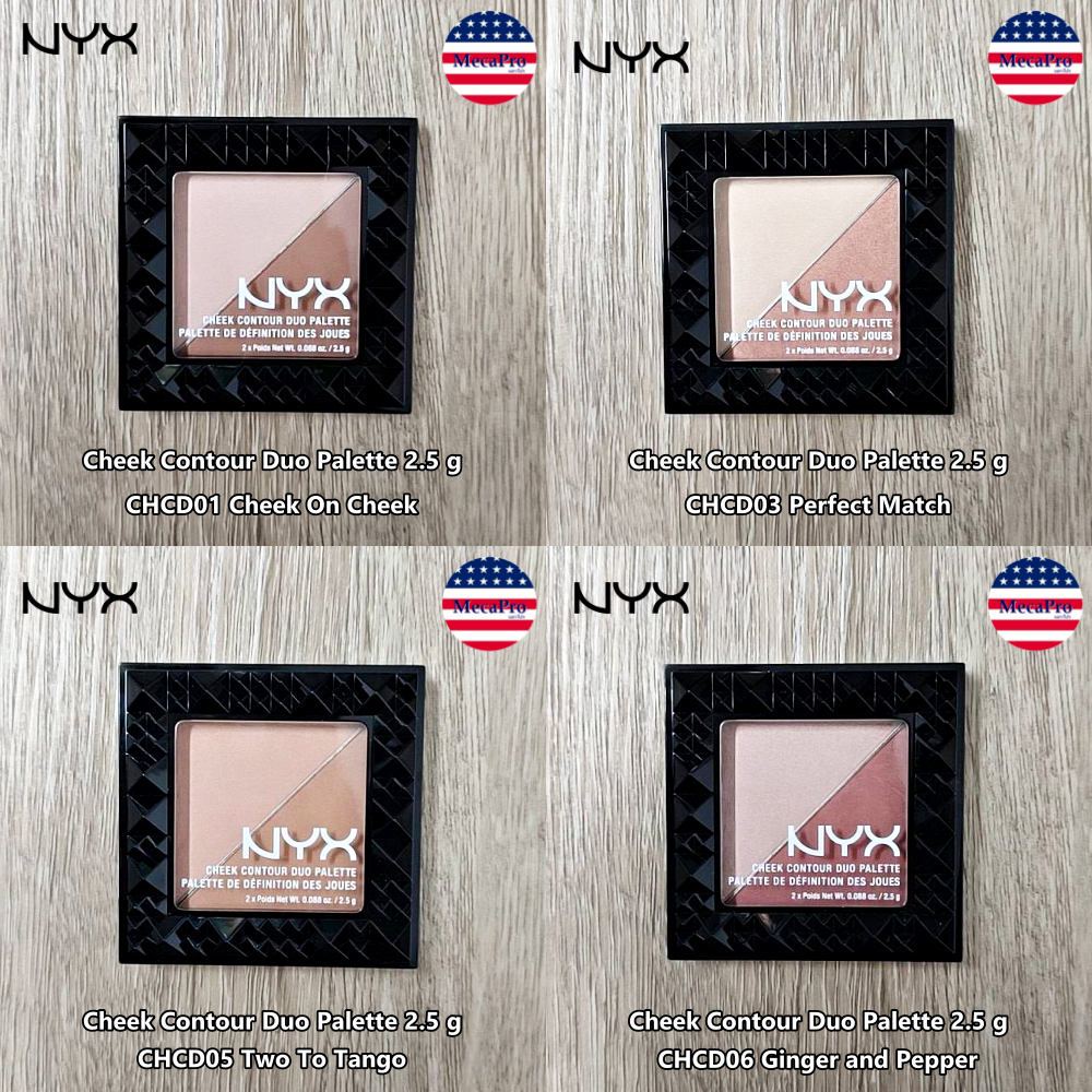 NYX® Cheek Contour Duo Palette 2.5 g นิกซ์ คอนทัวร์ และบรอนเซอร์ ...