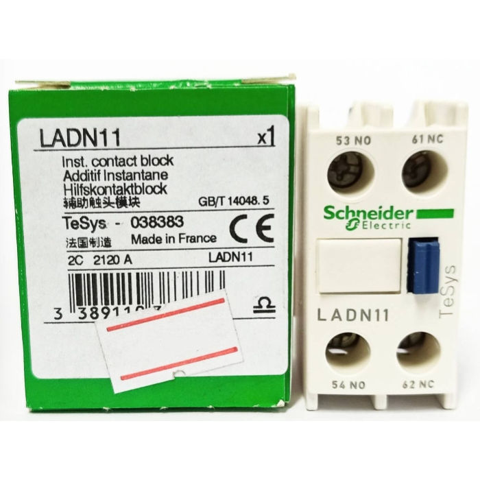 Schneider คอนแทคเสริม LADN22 / 2NO+2NC , LADN11 / 1NO+1NC | Shopee Thailand