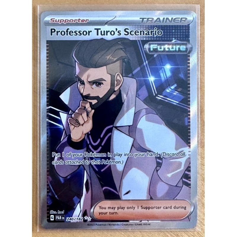 [การ์ดโปเกมอนลิขสิทธิ์แท้ EN] SAR/UR/SR Single แยกใบ ชุด Paradox Rift ...