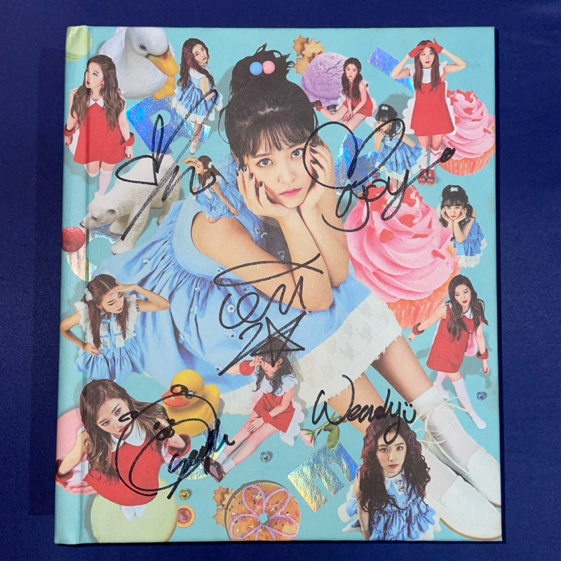 RED VELVET ROOKIE ALBUM AUTOGRAPHED | Shopee Thailand