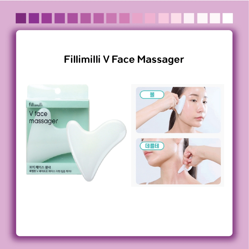 💜 พร้อมส่ง l แท้💯 💜 Fillimilli V Face Massager อุปกรณ์นวดหน้า กระชับรูป ...
