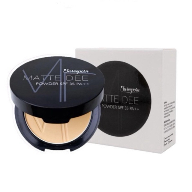 แป้งสุรีย์พร แมท ดี พาวเดอร์Matte Dee Powder เอสพีเอฟ 35 พีเอ ...