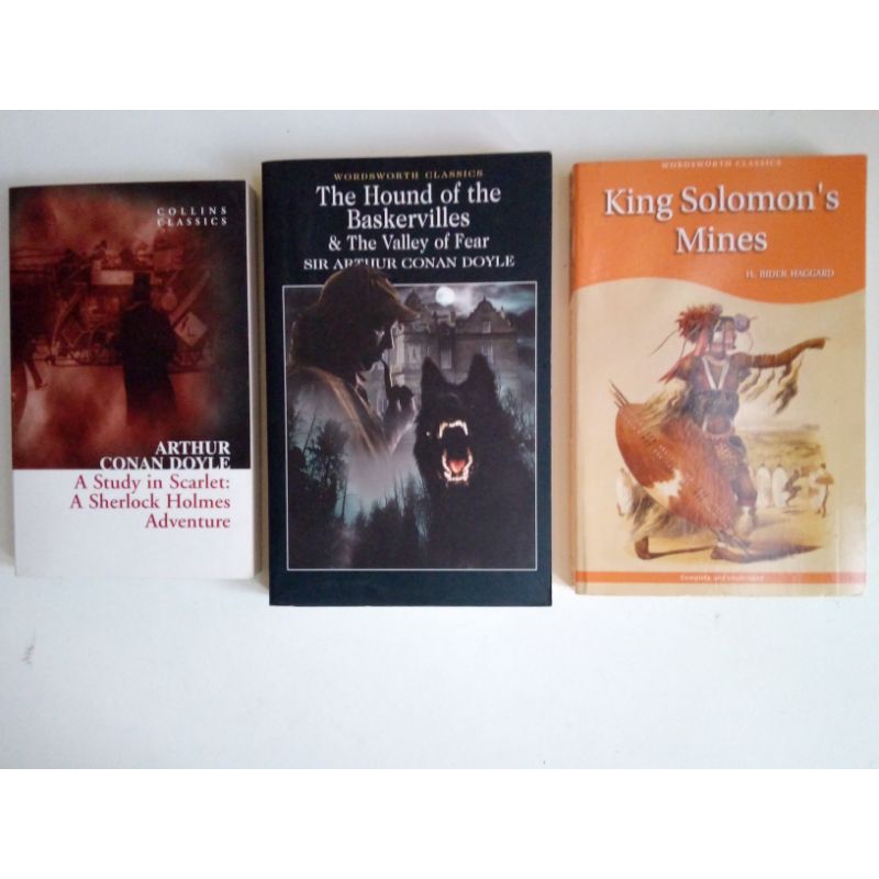 ภาษาอังกฤษ ARTHUR CONAN DOYLE A Study in Scarlet: Sherlock Holmes /The ...