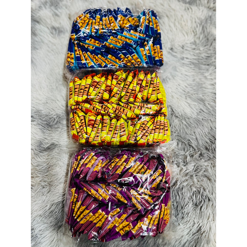 ขนมขาไก่แท่งมาเลย์ ขาไก่เหลี่ยม ผสมถั่วลันเตาอบกรอบ ยี่ห้อ Pick fine 1 ...