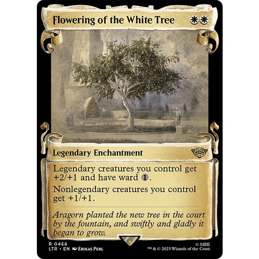 [MTG][Single][LTR] Flowering of the White Tree ระดับ Rare [ภาษาอังกฤษ ...
