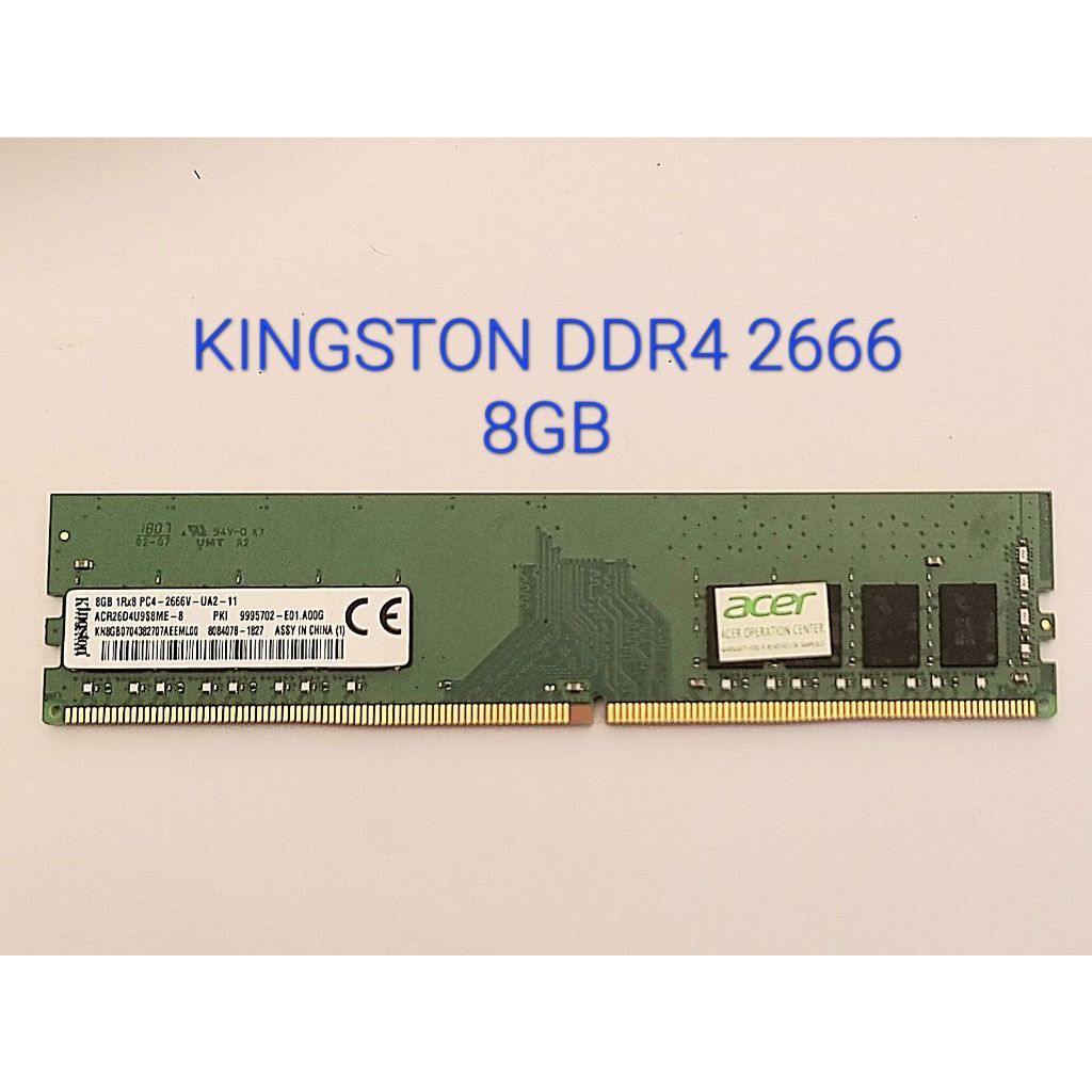 แรม PC DDR4 8GB บัส 2666,2400,2133 มือสอง สภาพดี | Shopee Thailand