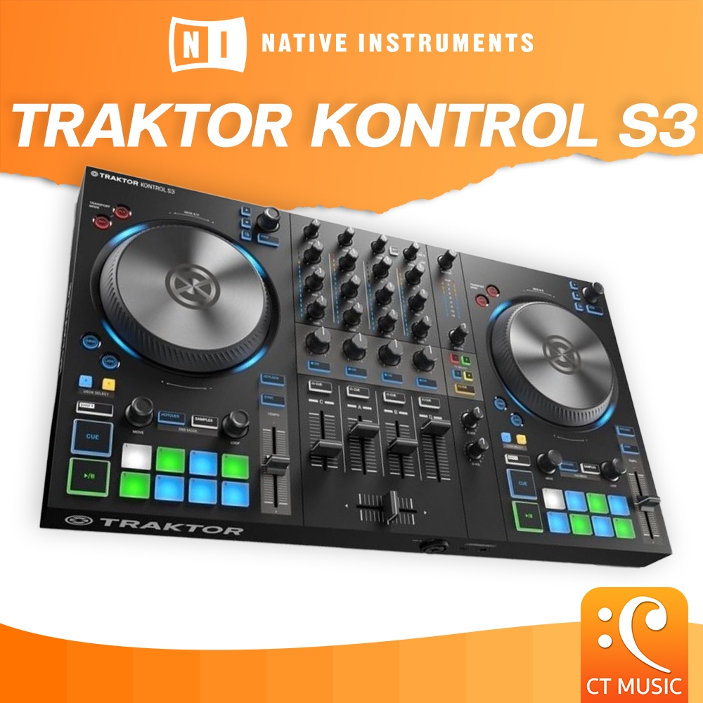Native Instruments TRAKTOR Kontrol S3 DJ Controller ดีเจ คอนโทรลเลอร์ | Shopee Thailand