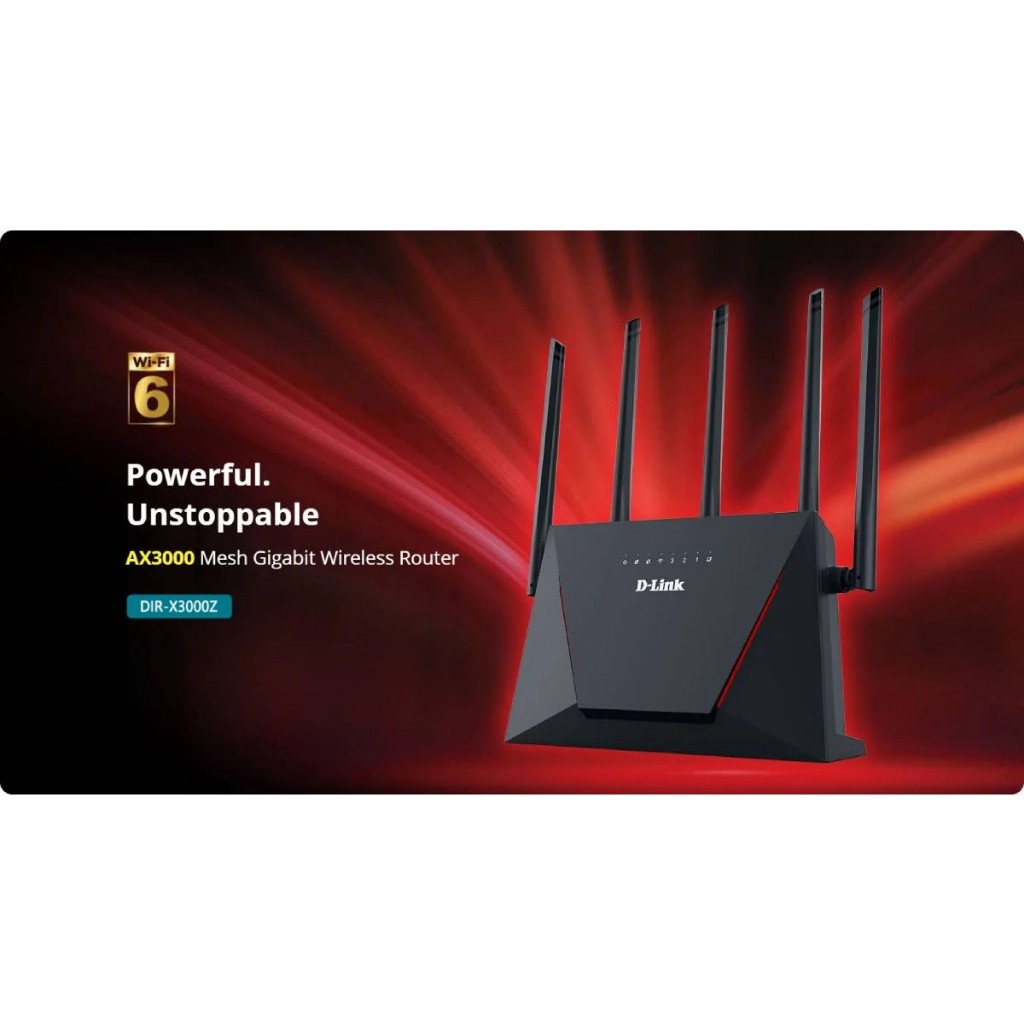 Router D-Link Wireless AX3000 Dual Band Gigabit Wi-Fi 6 #DIR-X3000Z | Shopee Thailand