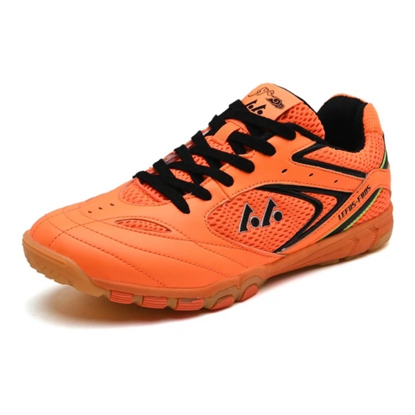 LEFUS BADMINTON SHOES - F805 รองเท้าปิงปอง สีส้ม | Shopee Thailand