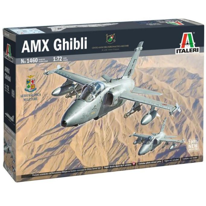 1/72 AMX Ghibli #1460 Italeri plastic model kits | Shopee Thailand