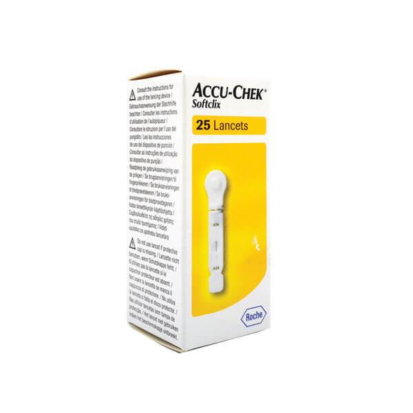 Accu-Chek lancet ( 1 Box ) Accuchek แอคคิวเช็ค ของแท้ ฉลากไทย | Shopee ...