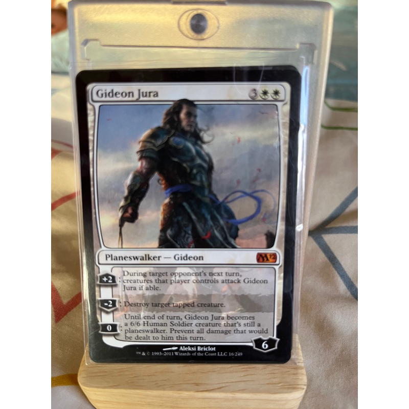 การ์ด MTG Gideon Jura White Magic the Gathering EDH รุ่น Coreset M12 ...
