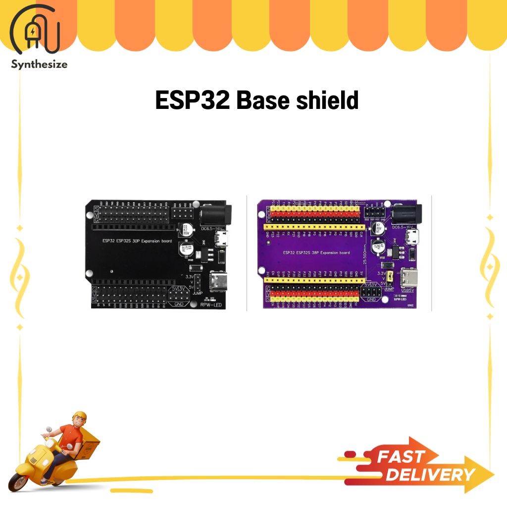 ESP32 Base shield 30pin 38pin for ESP32 Core Board | Shopee Thailand
