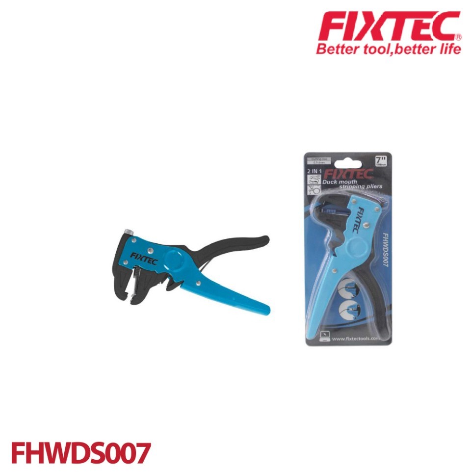 คีมปอกสายไฟ Fixtec รุ่น FHWDS007 ขนาด 7 นิ้ว | Shopee Thailand