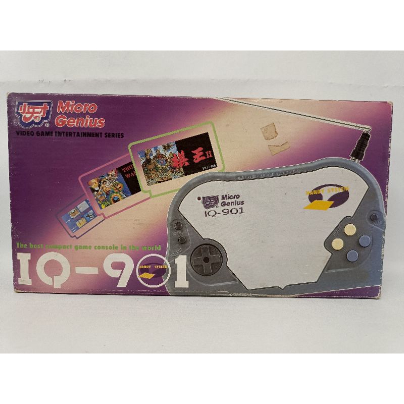 Micro Genius รุ่น IQ 901 แบบ 8bitเป็นเครื่องเล่นเกม กึ่งพกพา เพราะต้อง ...