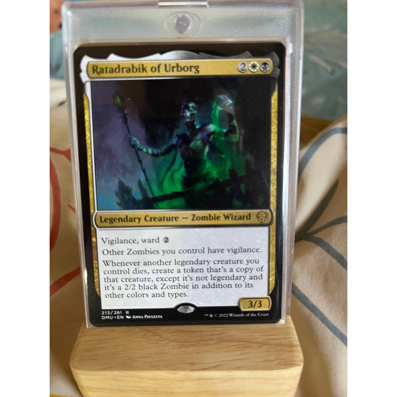 การ์ด MTG Ratadrabik of Urborg Multi Magic the Gathering EDH รุ่น DMU ...