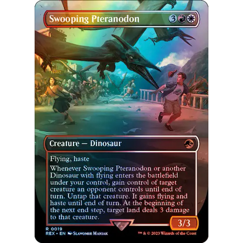 MTG (REX) Swooping Pteranodon (Universes Beyond: Jurassic World ...