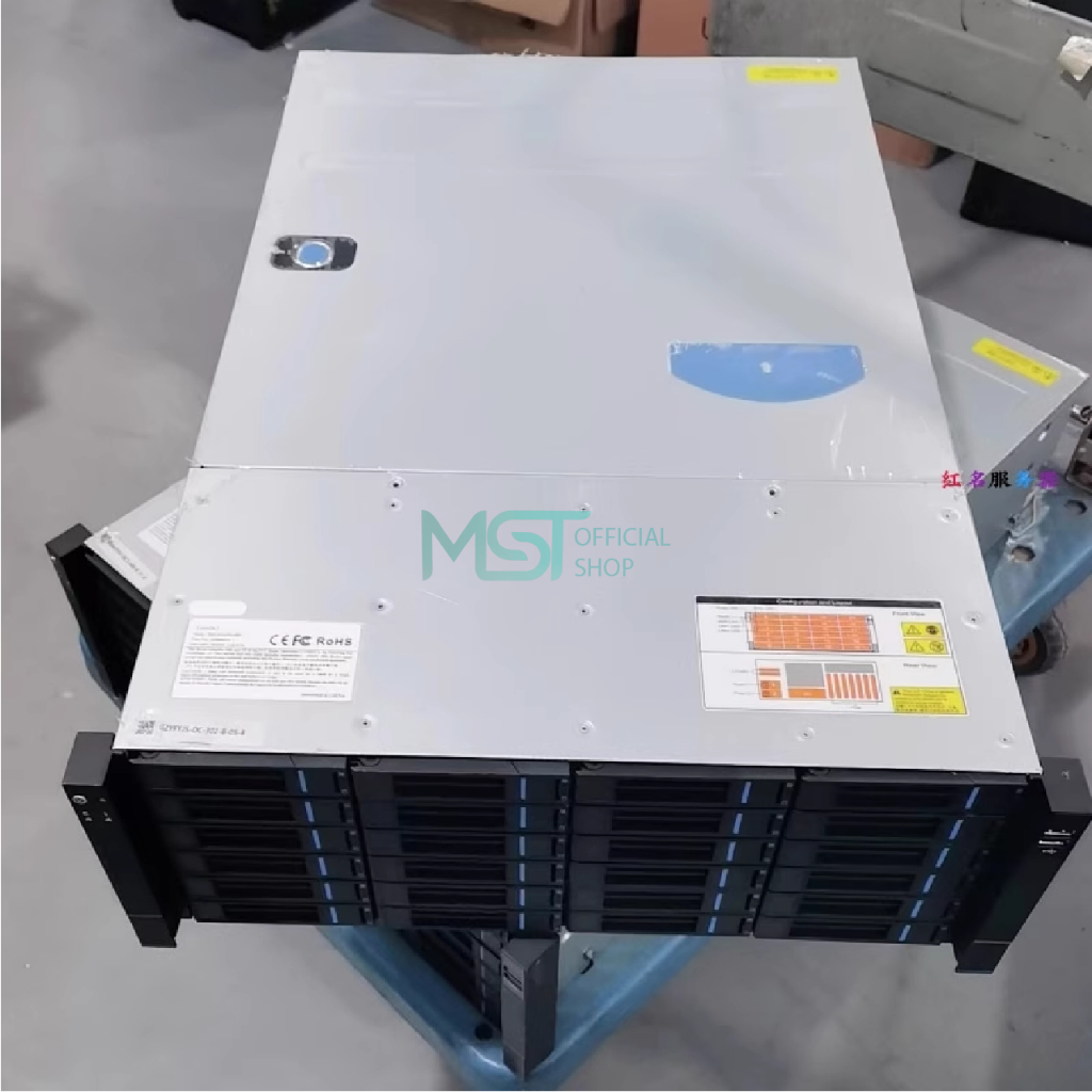 Storage server case rack 4U 24-Bays HDD 3.5" / 2.5" Hotswap 12Gb ...