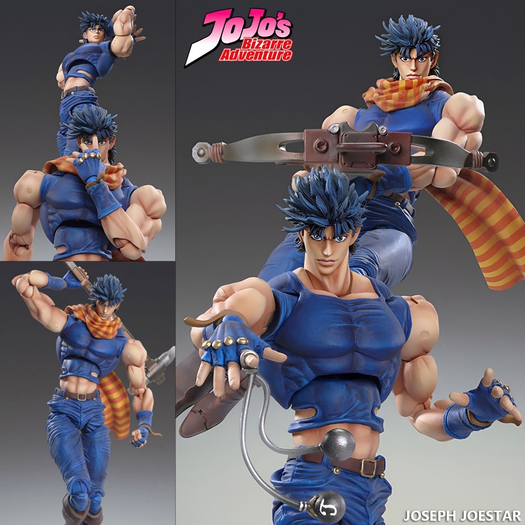 Super Action Statue JoJo's Bizarre Adventure โจโจ้ ล่าข้ามศตวรรษ Joseph ...
