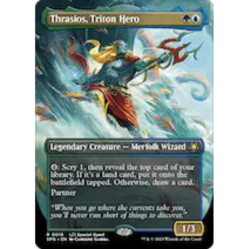 MTG (SPG) Thrasios, Triton Hero (Special Guests) (R) | Shopee Thailand