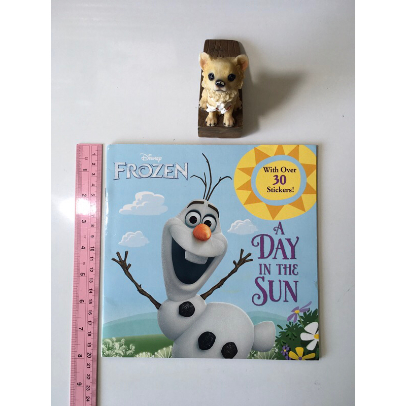 Disney Frozen A Day IN The Sun With 30 Stickers หนังสือภาษาอังกฤษมือสอง ...