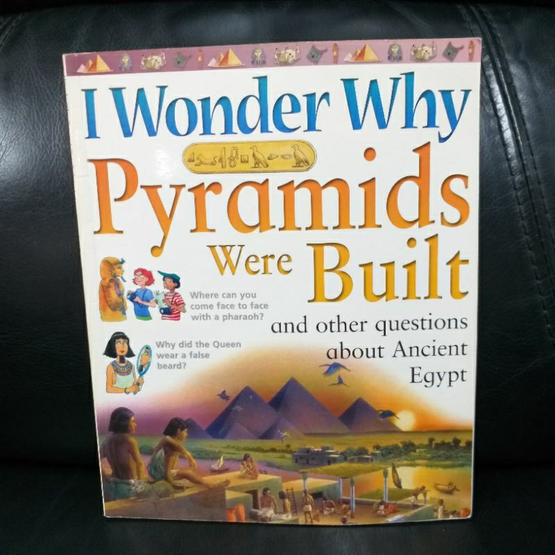 I Wonder Why Pyramids were Built หนังสือภาษาอังกฤษ มือสอง ความรู้เรื่อง ... I Wonder Why Pyramids were Built หนังสือภาษาอังกฤษ มือสอง ความรู้เรื่อง ...