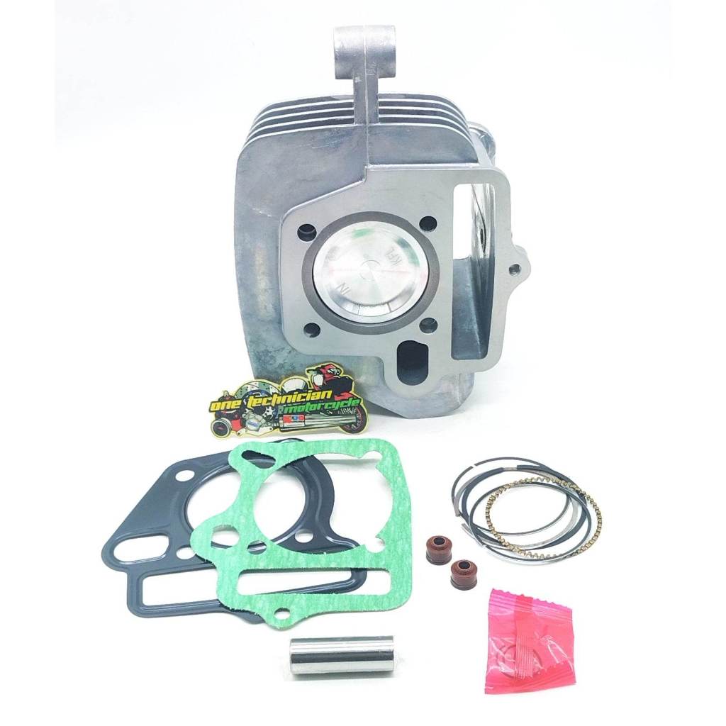 เสื้อสูบ ลูกแหวน+ปะเก็น มีหูยึด HONDA wave-110 nice-110 รุ่นคาร์บู รหัส ...