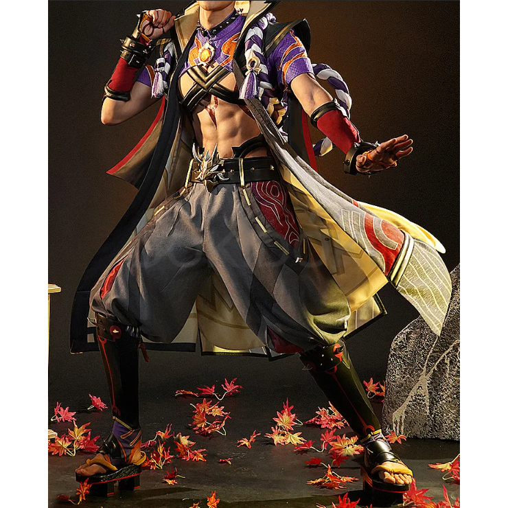 Atataki Itto คอสเพลย์เกม Genshin ผลกระทบคอสเพลย์เครื่องแต่งกาย DokiDoki ...