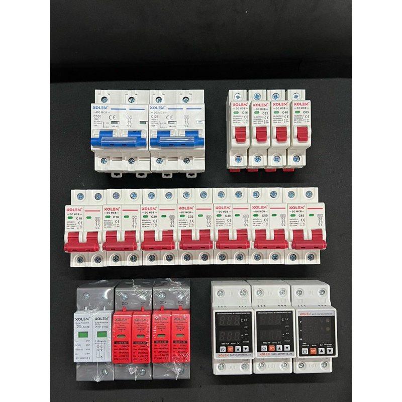 รุ่นใหม่!! เบรกเกอร์ DC 1P 2P งานโซล่าเซลล์ ยี่ห้อ Kolem เกรดคุณภาพ | Shopee Thailand