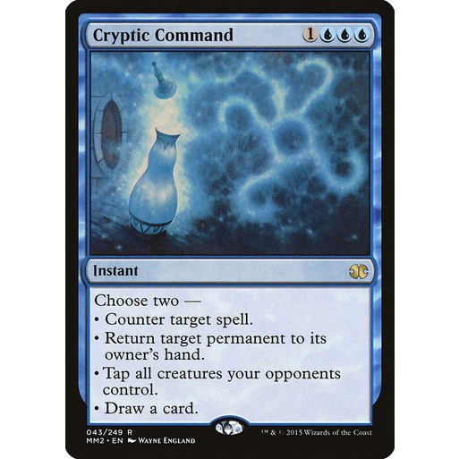 [MTG][Single][MM2] Cryptic Command ระดับ Rare [ภาษาอังกฤษ] | Shopee ...
