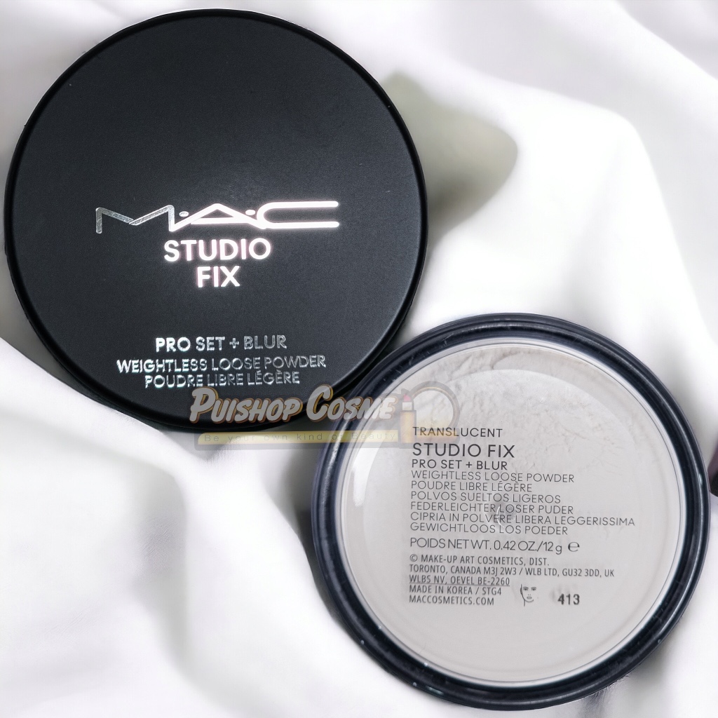 ป้ายไทย mac studio fix pro set blur translucent | Shopee Thailand