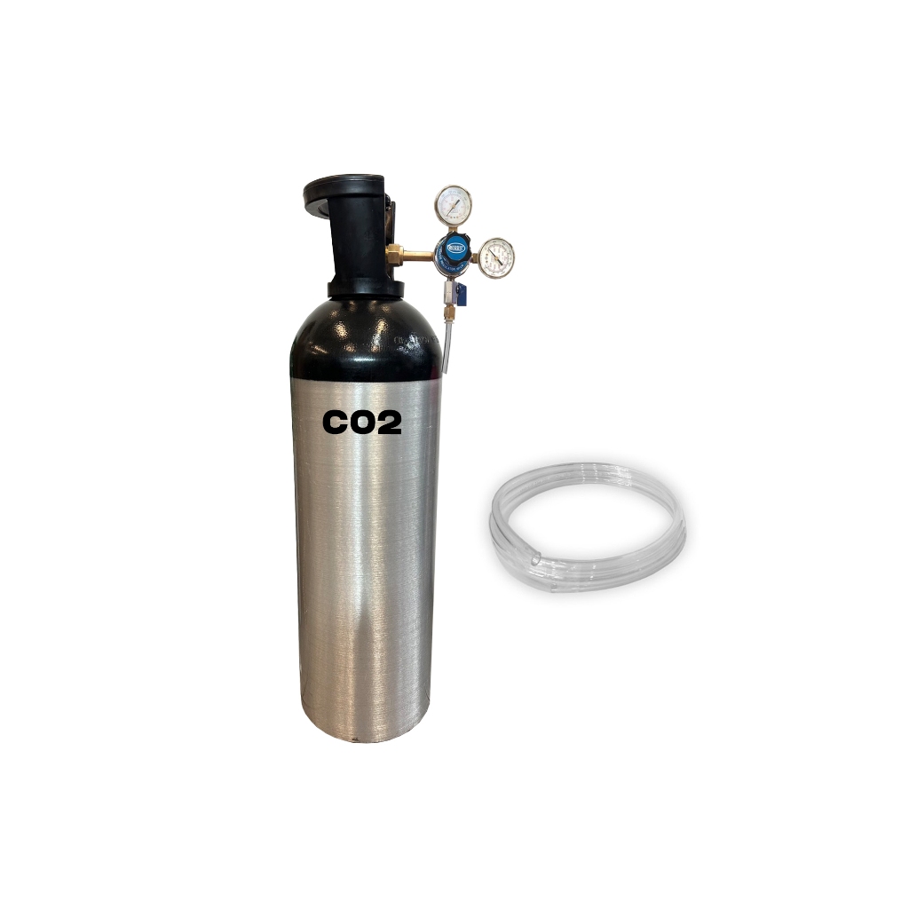 UMEGA ชุดถัง CO2 อลูมิเนียม UGAS 2คิว รุ่น CO2-2Q-AL พร้อมเกจ์&สาย (พร้อมแก๊ส, งานเครื่องดื่ม ...