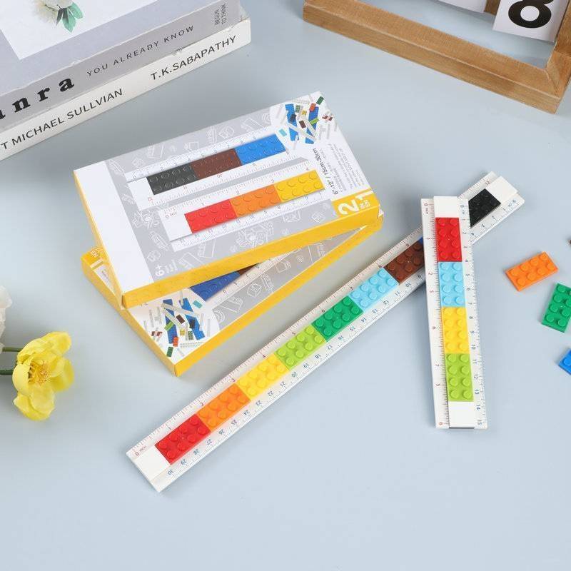 Lego Ruler ไม้บรรทัดเลโก้ | Shopee Thailand