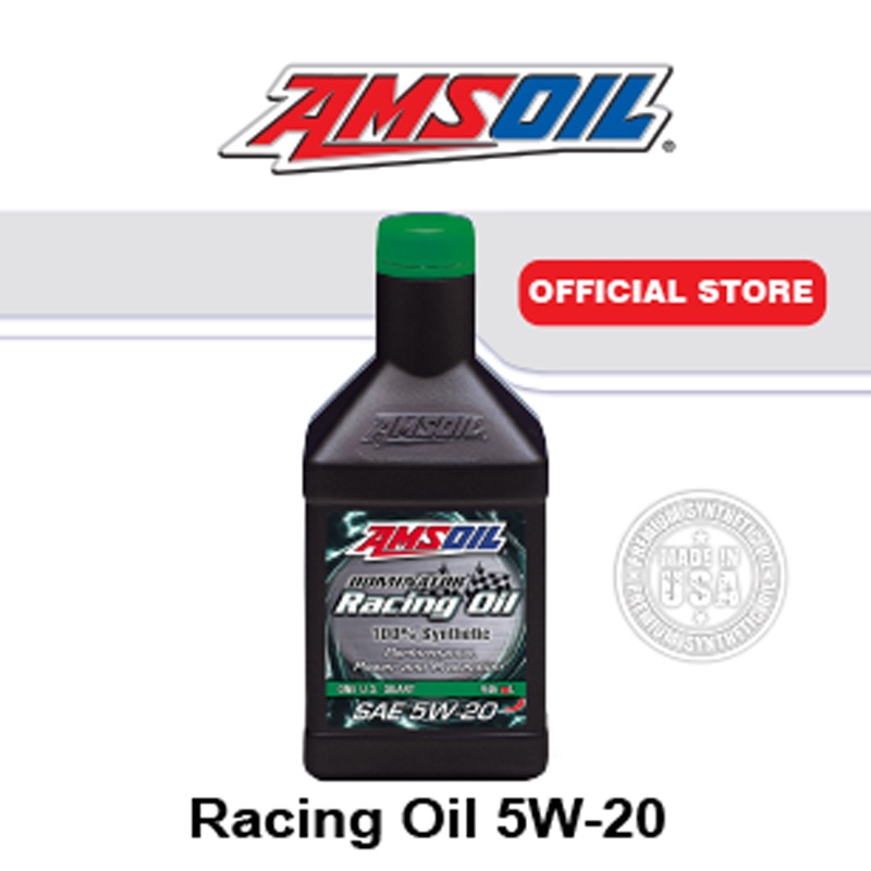 AMSOIL Dominator® 5W-20 Racing Oil สังเคราะห์แท้ 100% สำหรับรถแข่ง ...