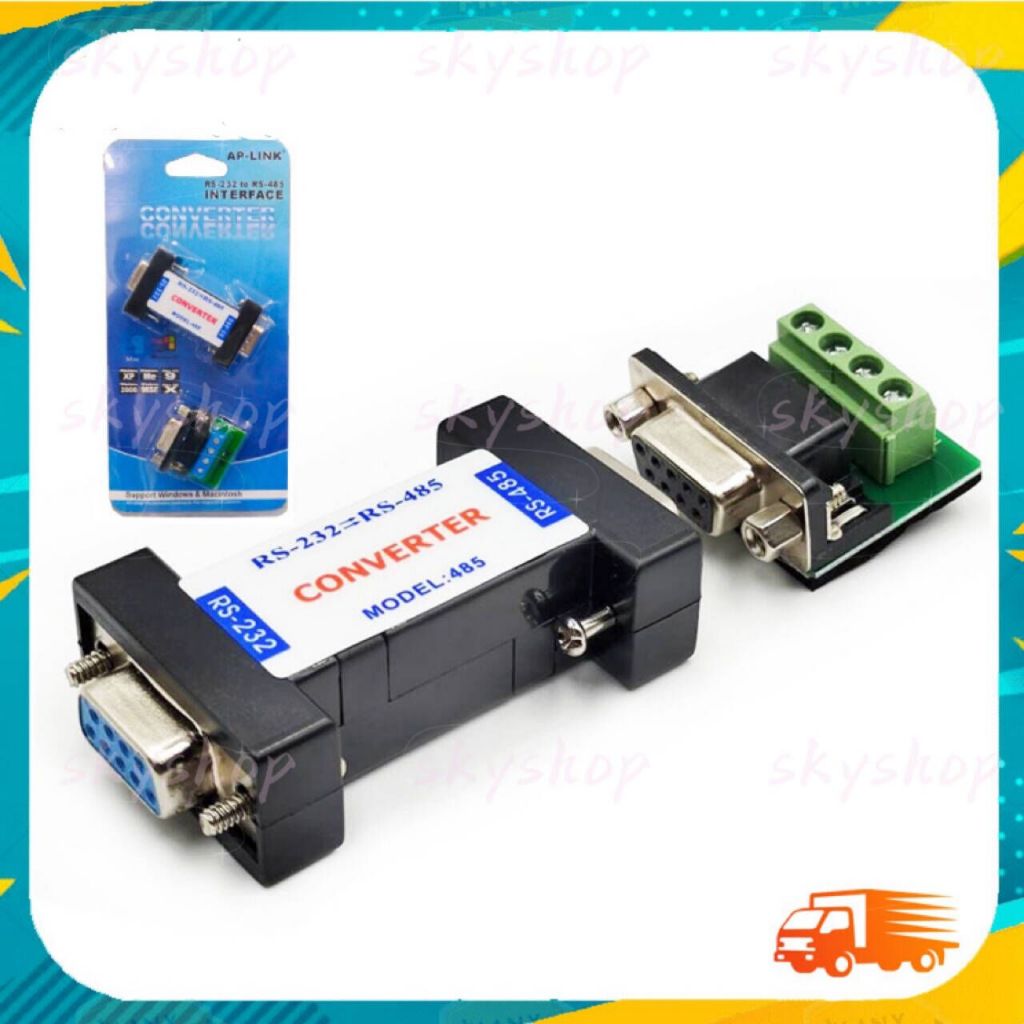 CONVERTER RS232 TO RS485 INTERFACE AP-LINK 232-485 | Shopee Thailand