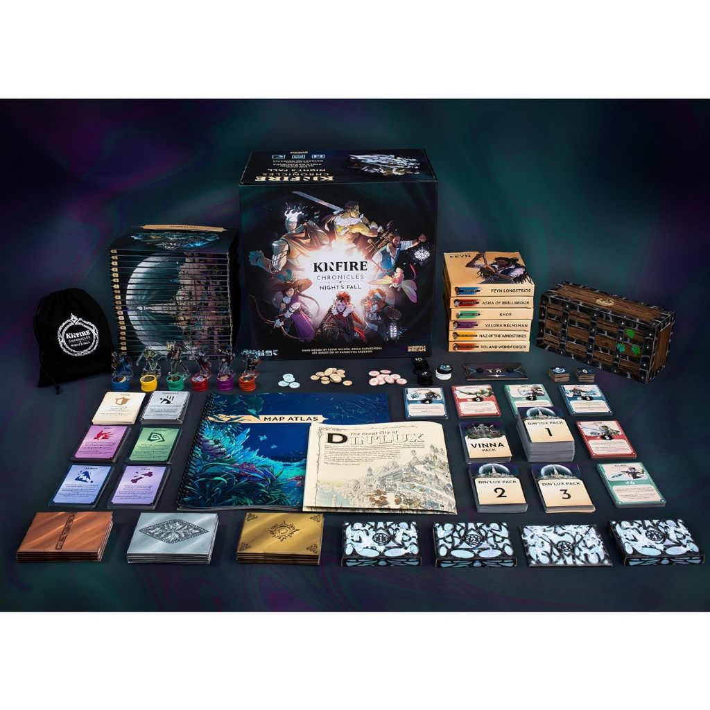 [ของแท้] Kinfire Chronicles: Nights Fall Core Box / Upgrade Kit Board ...