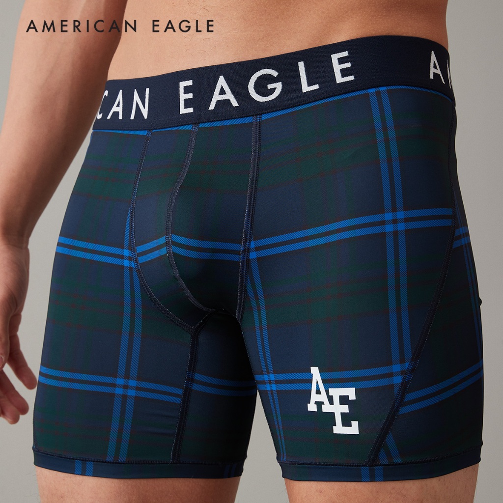 American Eagle Gavin Plaid 6" Flex Boxer Brief กางเกง ชั้นใน ผู้ชาย บ็ ...