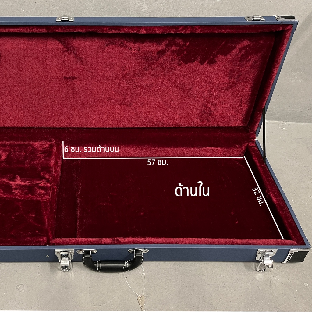 St03 เคสกีต้าร์ไฟฟ้า guitar case กล่องกีต้าร์ สำหรับทรง Stratocaster ...