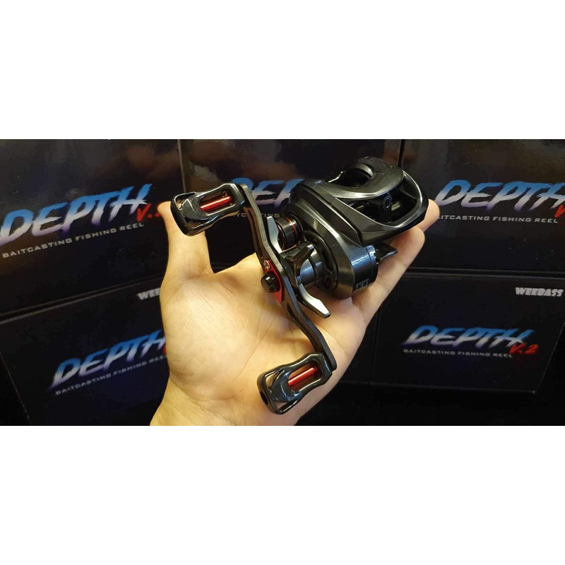 WEEBASS DEPTH V2 รอกเบทหยดน้ำ มีคลิกเสียงปลาลาก | Shopee Thailand