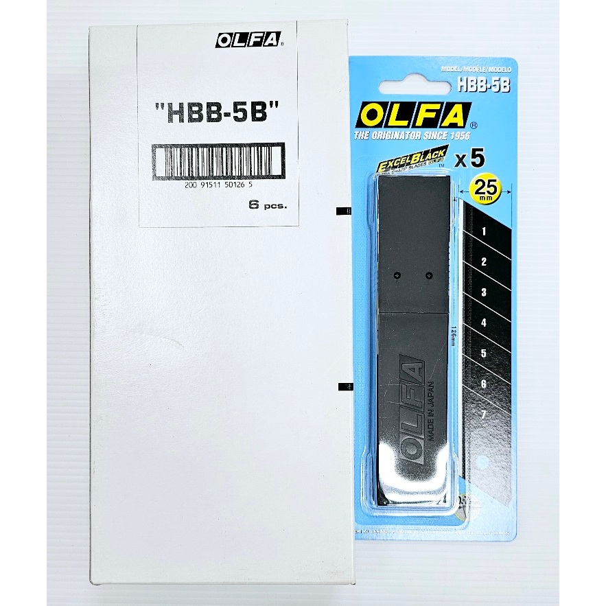 ใบมีดคัตเตอร์ OLFA HBB - 5B อัลฟ่า ยกกล่อง 30 ใบ | Shopee Thailand
