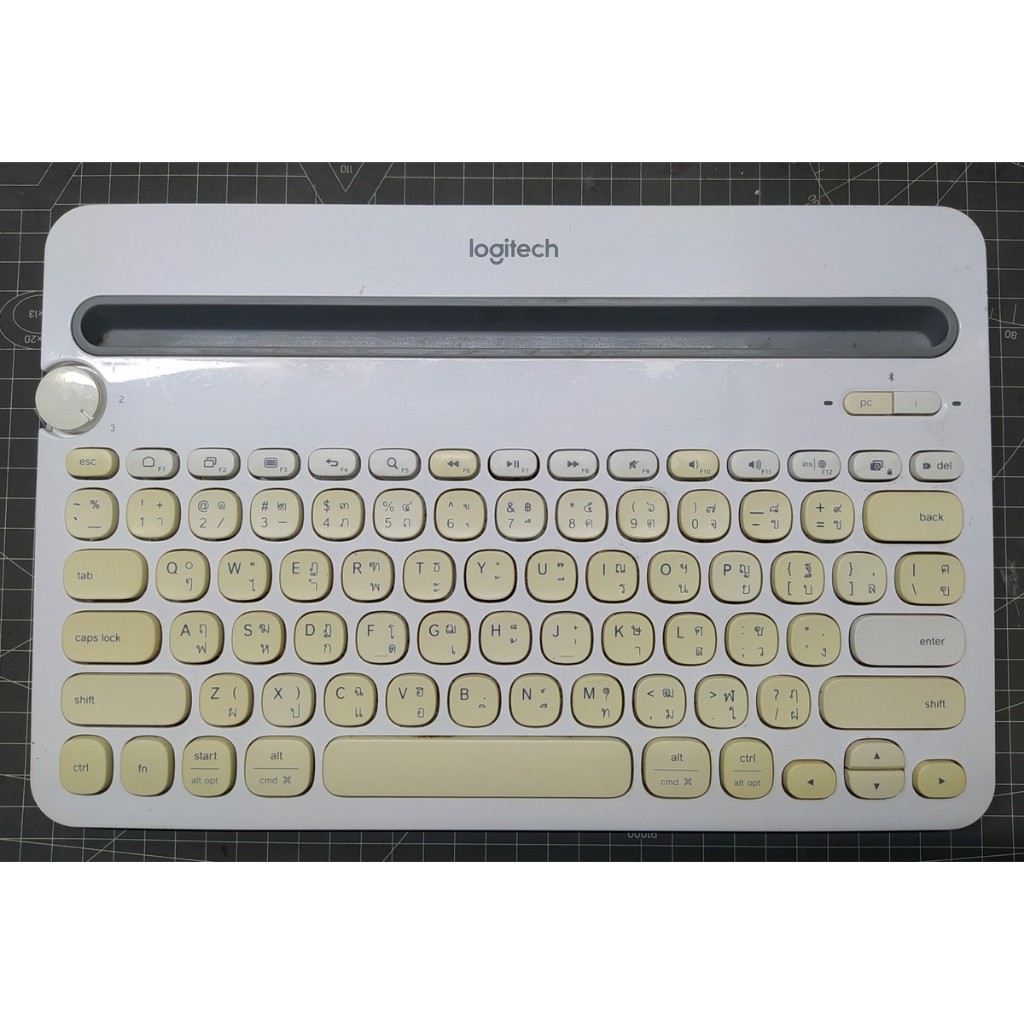 Logitech K480 คีย์บอร์ดไร้สาย Multi-Device Bluetooth Keyboard มือ 2 ...