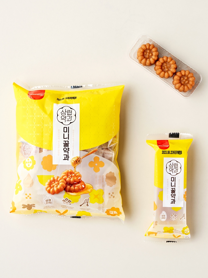 Samlip Mini Yakwa ขนมคุ๊กกี้อบน้ําผึ้ง Honey Yakwa Cookie140/70กรัม ...