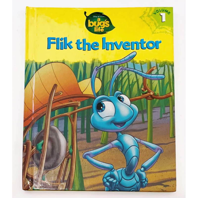 A Bug’s Life Flik the Inventor หนังสือการ์ตูน บั๊คส์ ปกแข็ง | Shopee ...