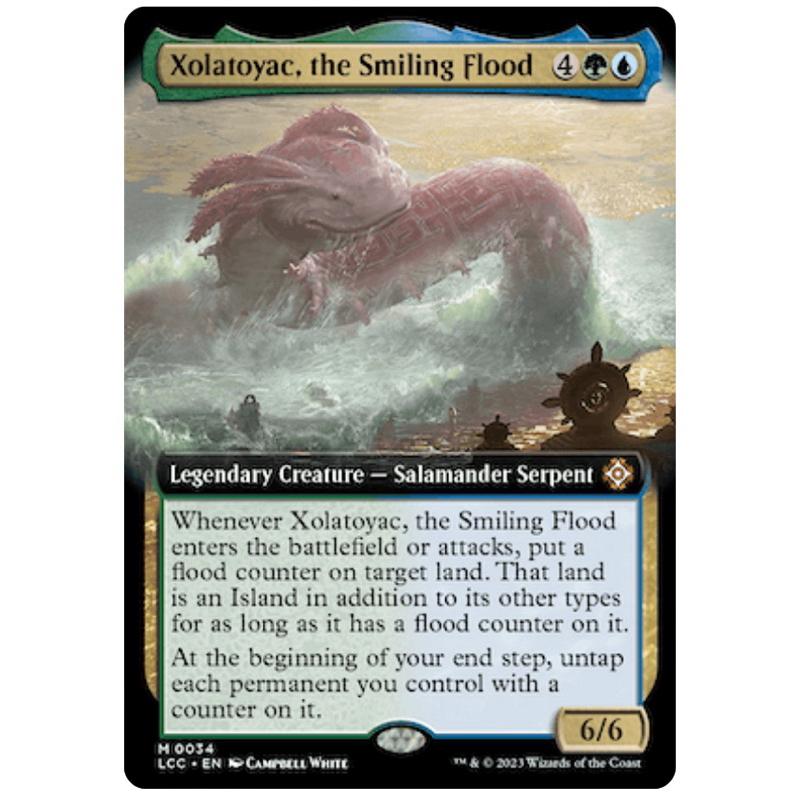 The Lost Caverns of Ixalan Commander Decks Variants: Xolatoyac, the ...