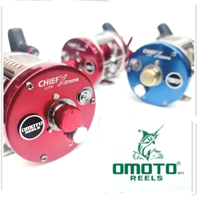รอกเบท OMOTO CHIEF XTREME ตกปลาหน้าดิน บ่อ เขื่อน ทะเล | Shopee Thailand
