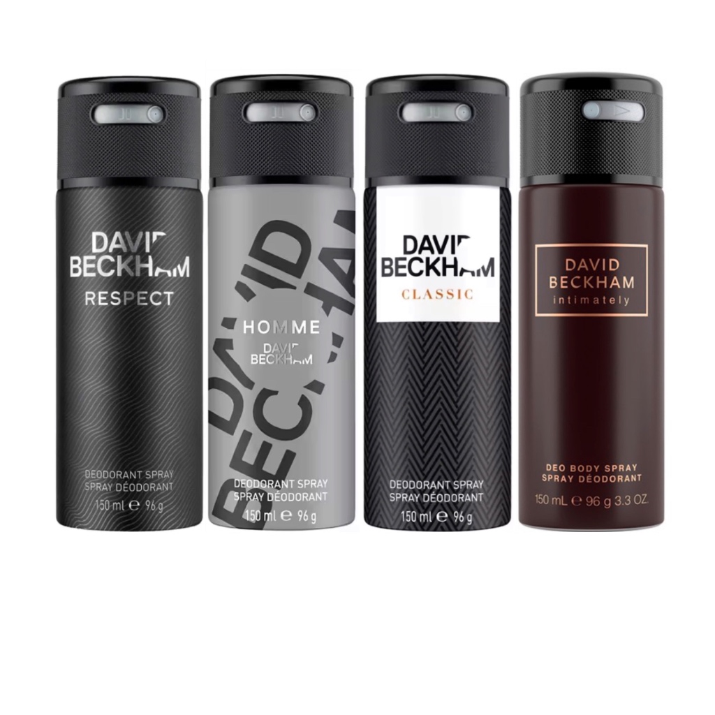 David Beckham spray สเปรย์ระงับกลิ่นกาย เดวิด เบคแฮม 150 มล. | Shopee ...