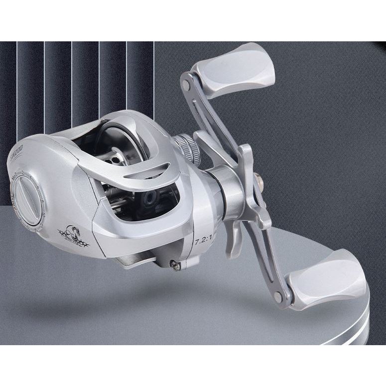 รอกหยอดน้ำ รอกเบท SW200 Silver Wing อัตราทดเกียร์ 7.2:1 น้ำหนัก 221กรัม ...