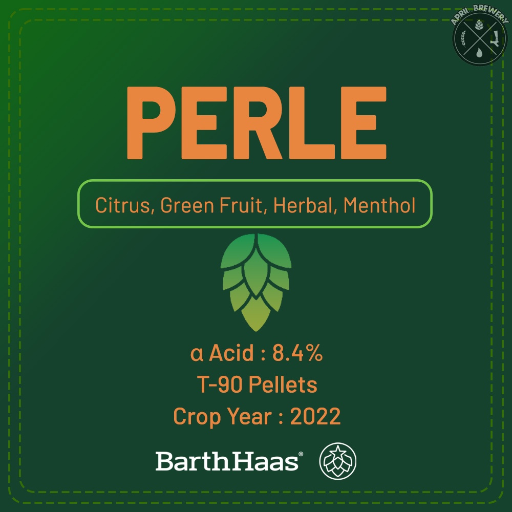 Perle Hops Pellets 1 oz ฮอปส์ เพลลิท ทำเบียร์ Pale Ale, IPA และอื่นๆ ...