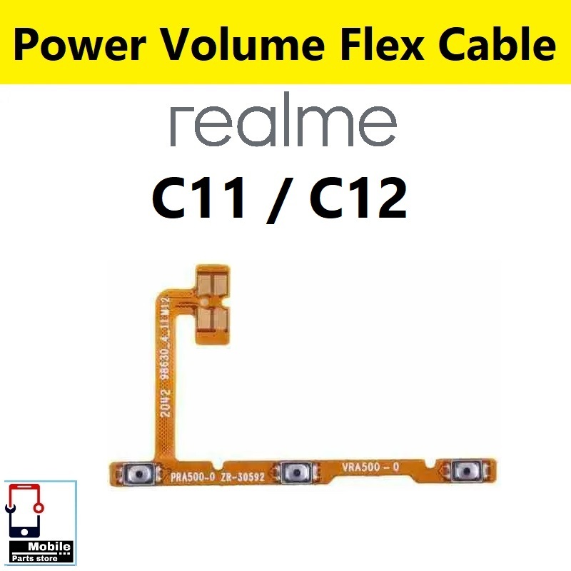 แพรสวิตช์ Realme C11 / C12 / C15 แพรpower แพรปิดเปิด Power&Volume ...