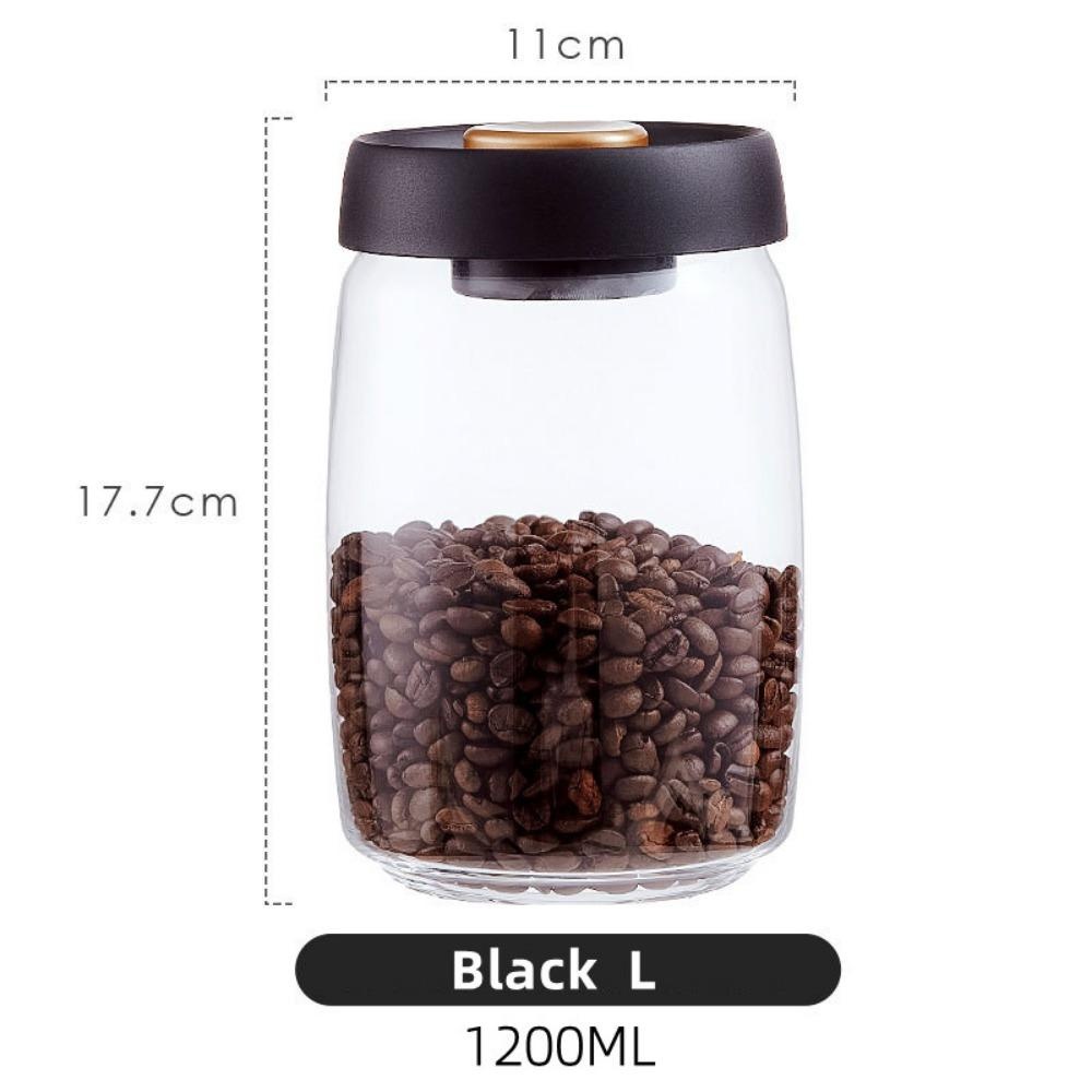 โถปิดผนึกกาแฟสูญญากาศ 500ml/900ml/1200ml สำหรับใส่ชา ผงชา และกาแฟ ป้องกันอากาศเข้า | Shopee Thailand